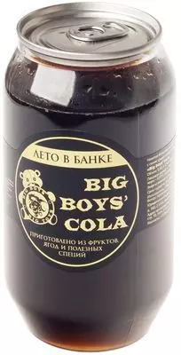 Напиток безалкогольный с соком среднегазированный Big boys` cola 330мл ...