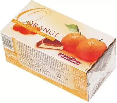 Конфеты шоколадные Марципан с апельсином и ромом 300г - купить в Москве ...