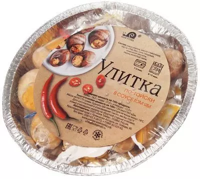 Улитка по-тайски в соусе Том-Ям 170г - купить в Москве по выгодной цене ...