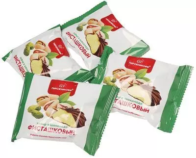 Зефир Фисташковый в шоколаде без ГМО и искусственных красителей 210г ...
