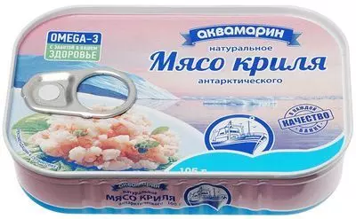 Мясо криля атлантического натуральное 105г - купить в Москве по ...