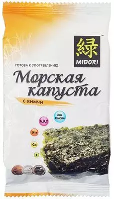 Морская капуста жареная с кимчи 5г - купить в Москве по выгодной цене в ...