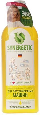 Средство для посудомоечных машин Synergetic 1л - купить в Москве по ...