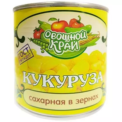 Кукуруза сахарная в зернах 340г - купить в Москве по выгодной цене в ...