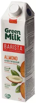 Миндальное молоко на рисовой основе Green Milk 1л купить в Москве по ...