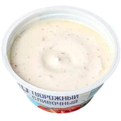 Сыр сливочный творожный с вялеными томатами 55% жир. 140г - купить в ...