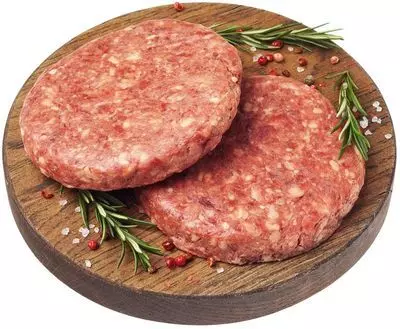 Котлета для бургера из мраморной говядины Деликатеска 320г - купить в ...
