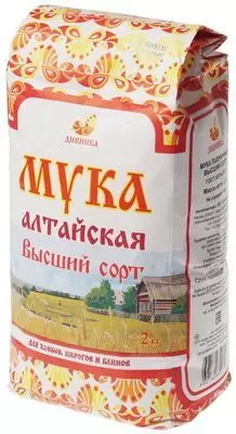 Мука пшеничная Алтайская Высший сорт ГОСТ 2кг - купить в Москве по ...