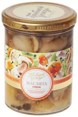 Грибы маслята маринованные 400г - купить в Москве по выгодной цене в ...