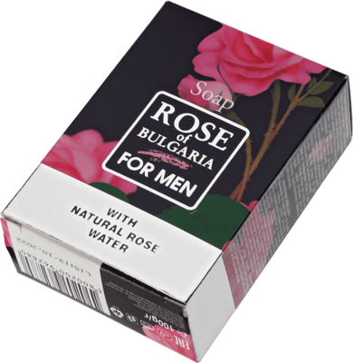 Мыло мужское Rose of Bulgaria 100г - купить в Москве по выгодной цене в ...
