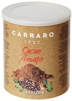 Какао Carraro горькое 250г купить в Москве по выгодной цене с доставкой ...