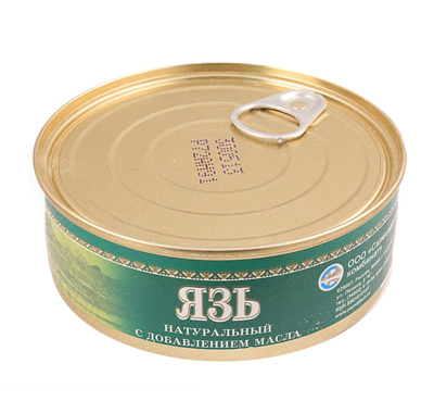 Язь натуральный консервированный 240г - купить в Москве по выгодной ...