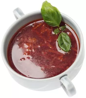 Борщ со свежей капустой и мясом охлажденный Деликатеска 250г - купить в ...