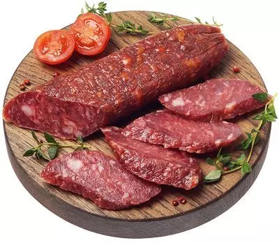 Колбаса сырокопченая с инжиром и грецким орехом ~300г - купить в Москве ...