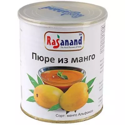 Пюре из манго Альфонсо без сахара 850г - купить в Москве по выгодной ...
