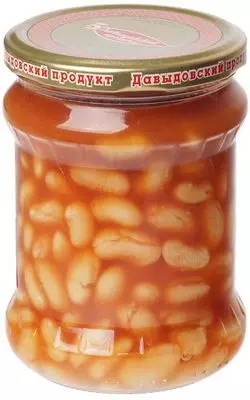 Фасоль в томатном соусе Давыдовский продукт 470г - купить в Москве по ...