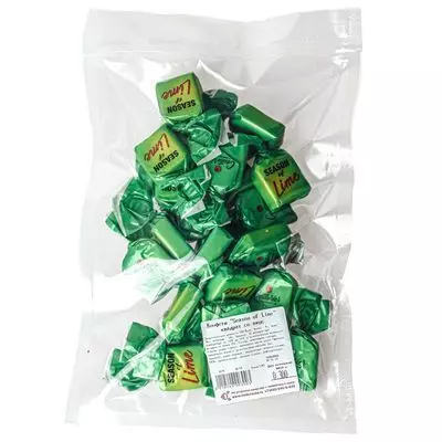 Конфеты Season of Lime квадрат со вкусом лайма Деликатеска ~300г ...