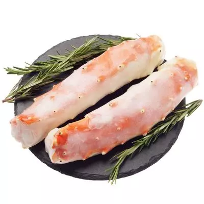 Мясо камчатского краба первая фаланга в панцире ~500г - купить в Москве ...