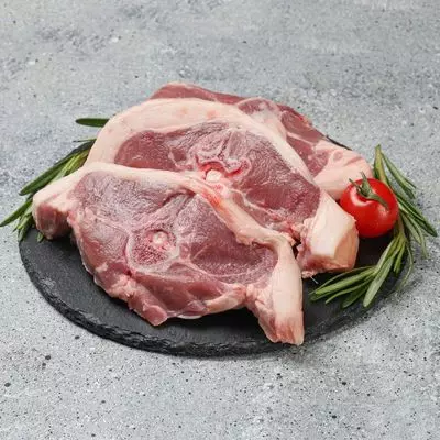 Стейк из седла на кости ягненка фермерского охлажденный ~500г - купить ...